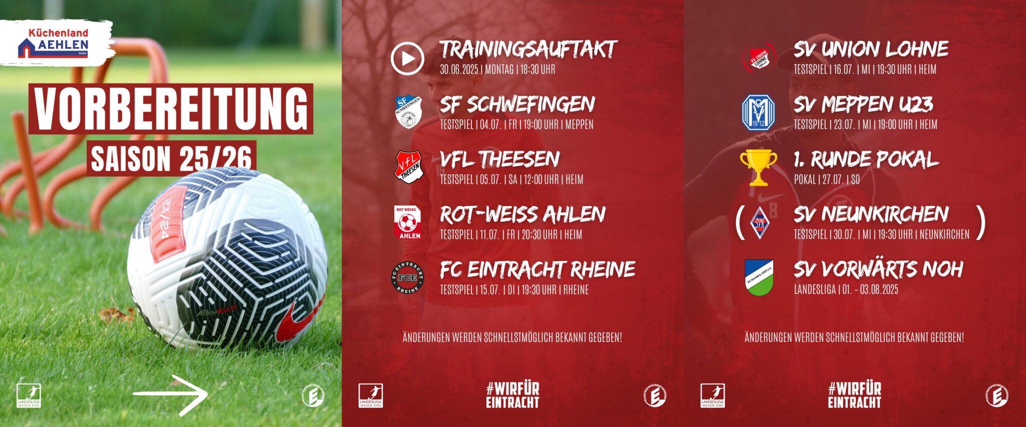 Aktuelles - SV Eintracht Nordhorn